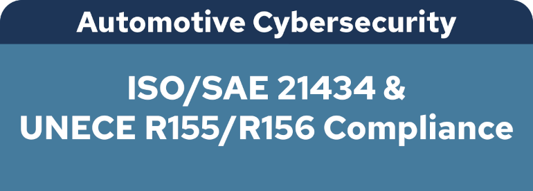 How to comply with ISO/SAE 21434 & UNECE R155/R156 for robust ...