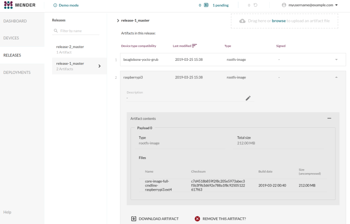 Mender 2.0 beta: Application updates | Mender