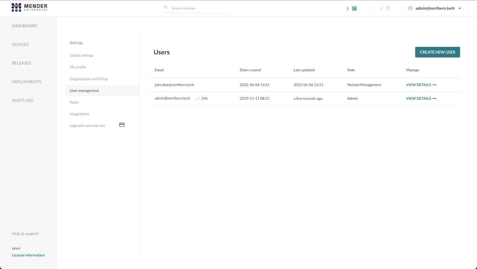 Two Factor Authentication is now available in all the Hosted Mender ...